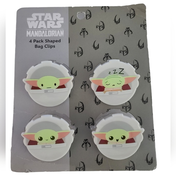 Star Wars | Kitchen | Star Wars Mandalorian Bag Clips 4 | Poshmark